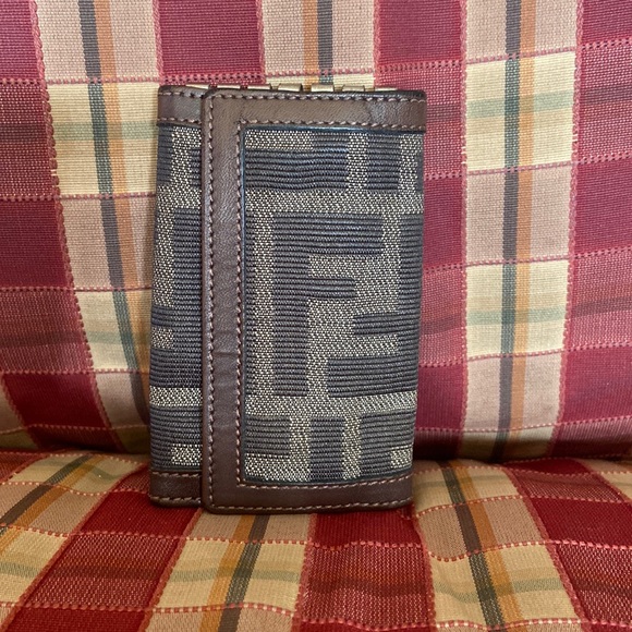 Fendi | Accessories | Authentic Fendi Zucca Key Fob | Poshmark